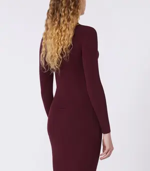 Max Mara Ribbed Crew-neck Cardigan