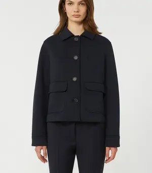 Max Mara Jersey Twin-pocket Overshirt