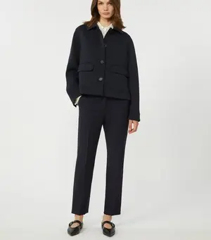 Max Mara Jersey Twin-pocket Overshirt