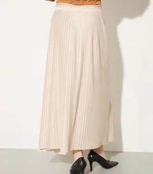 Max & Co. Jersey Pleated Maxi Skirt