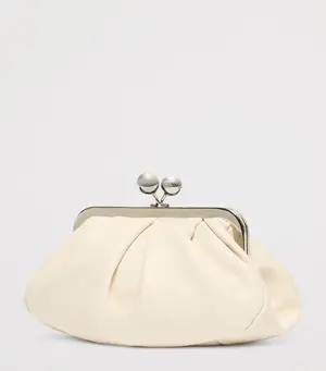 Max Mara Lambskin Pasticcino Clutch