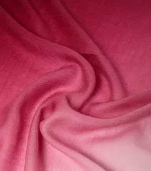 Max Mara Wool Gradient Scarf - Red