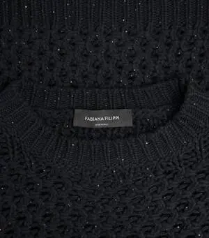 Fabiana Filippi Wool-blend Sparkle Sweater
