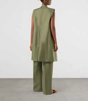 Marina Rinaldi Linen Twill Gilet