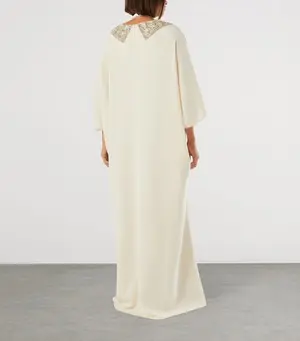 Marina Rinaldi Embellished Halterneck Maxi Dress