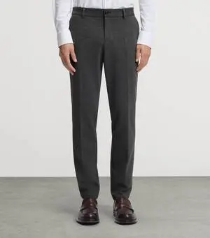 BOSS Performance-stretch Slim-fit Trousers