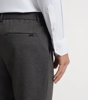 BOSS Performance-stretch Slim-fit Trousers