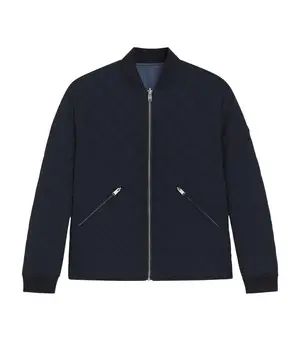 BOSS Water-repellent Quilted Jacket - Blue