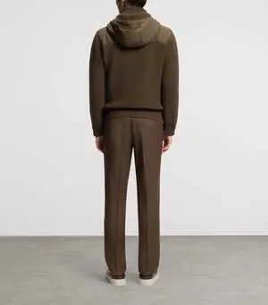 BOSS Wool Down-filled Quilted Jacket
