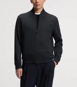BOSS Slim Fit Piqué Jacket