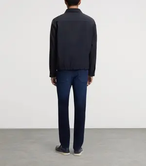 BOSS Wool-blend Relaxed Overshirt