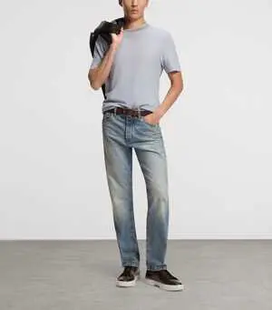 BOSS Stonewashed Straight Jeans