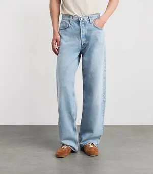 AGOLDE Afton Wide-leg Jeans - Blue