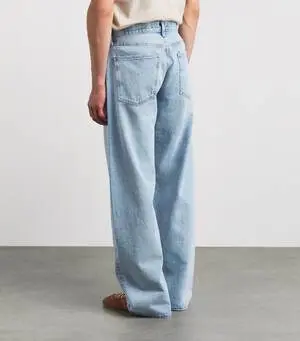 AGOLDE Afton Wide-leg Jeans - Blue