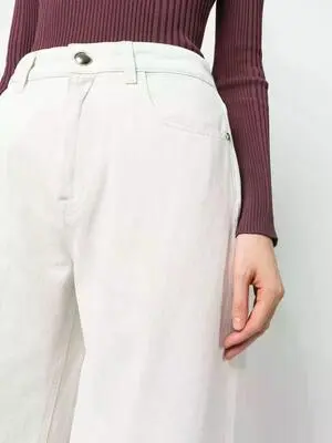MOORER Cotton Cropped Trousers