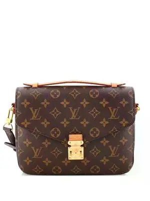 LOUIS VUITTON Pochette Metis Monogram Canvas - Brown