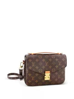 LOUIS VUITTON Pochette Metis Monogram Canvas - Brown