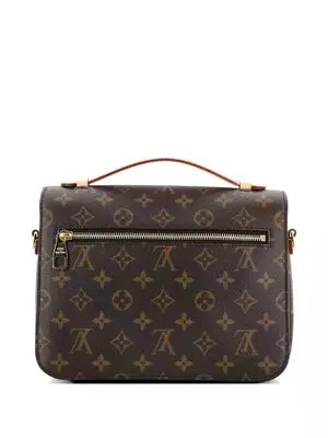 LOUIS VUITTON Pochette Metis Monogram Canvas Crossbody Bag - Brown