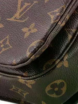 LOUIS VUITTON Monogram Canvas Pochette Métis Crossbody Bag - Brown