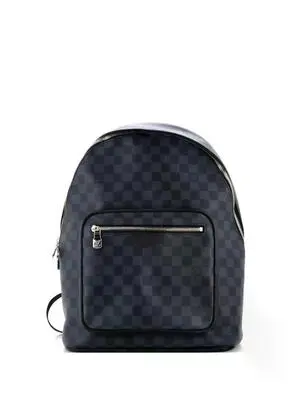 LOUIS VUITTON Damier Graphite Josh Backpack - Black