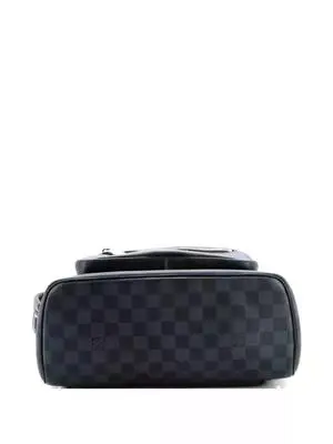 LOUIS VUITTON Damier Graphite Josh Backpack - Black