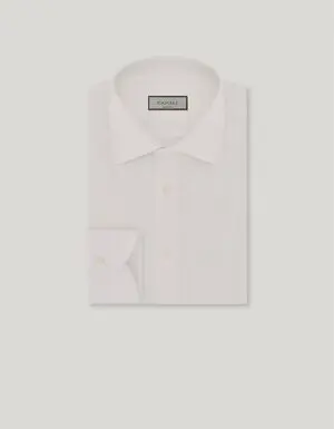 Canali Cotton Regular-fit Shirt With Micro Structure