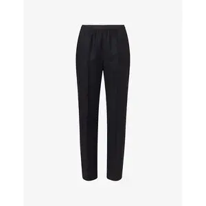 MAISON MARGIELA Pleated Straight-leg Wool Trousers - Black
