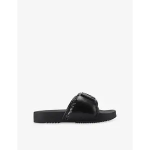 Kurt Geiger Kurt Puff Shell Slides - Black