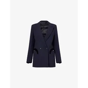 BLAZÉ MILANO Everyday Double-breasted Wool Blazer