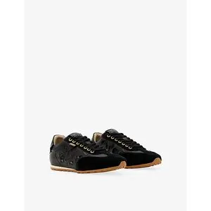 ALLSAINTS Liam Western Leather Trainers