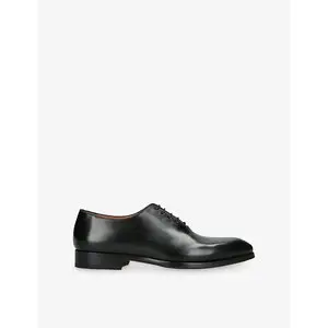 Magnanni Flex Leather Oxford Shoes - Black