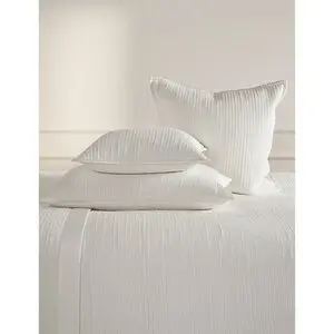 THE WHITE COMPANY Belgravia Large Cotton Cushion