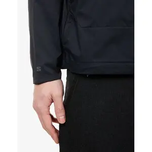 SALOMON Outwind Hooded Shell Jacket - Black