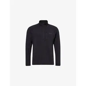 SALOMON Essential Zip-pocket Stretch-woven Sweatshirt - Black