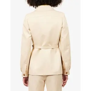 BLAZÉ MILANO Paint Belted Woven Jacket