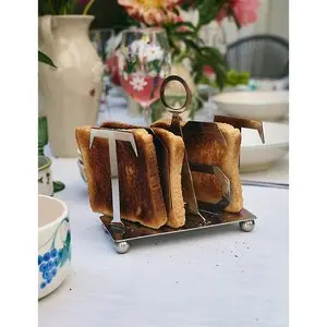 ANNA + NINA Toast It Stainless-steel Toast Rack 17cm
