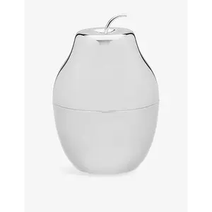 ANNA + NINA Pear Stainless-steel Ice Bucket 32cm - Silver