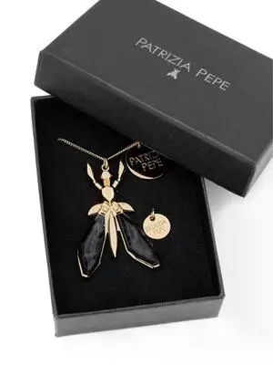 Patrizia Pepe Embellished Pendant Necklace