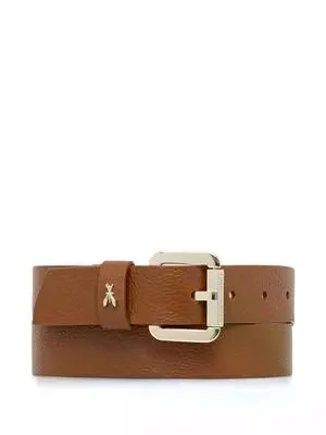 Patrizia Pepe Buckle Fly Belt - Brown