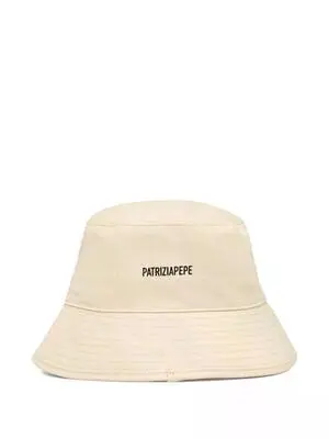 Patrizia Pepe Logo Print Bucket Hat