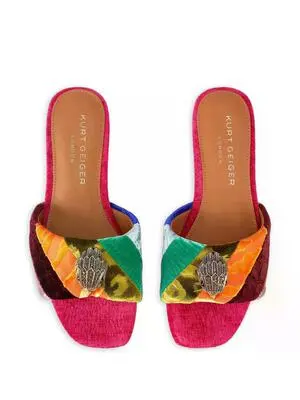 Kurt Geiger Patchwork Design Sandals