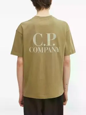 C.P. COMPANY Logo-detail T-shirt