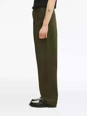 C.P. COMPANY Pleated Straight-leg Trousers