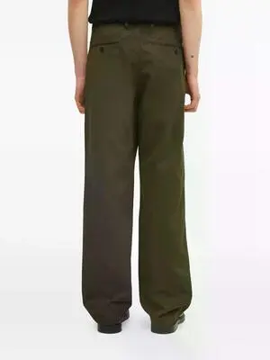 C.P. COMPANY Pleated Straight-leg Trousers