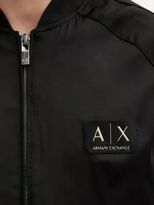 Armani Exchange Logo-patch Bomber Jacket
