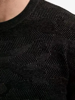 Armani Exchange Textured Knit Sweater