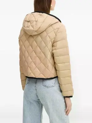 Armani Exchange Quilted Hooded Jacket