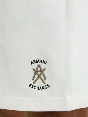 Armani Exchange Logo-embroidered Shorts