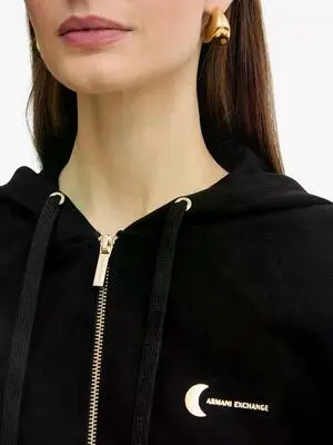 Armani Exchange Hooded Zip-up Sweatshirt