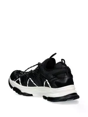 Armani Exchange Quilted Lace-up Sneakers